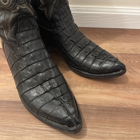 Lucchese | Shoes | Lucchese Mens Crocodile Boot Size 95 | Poshmark
